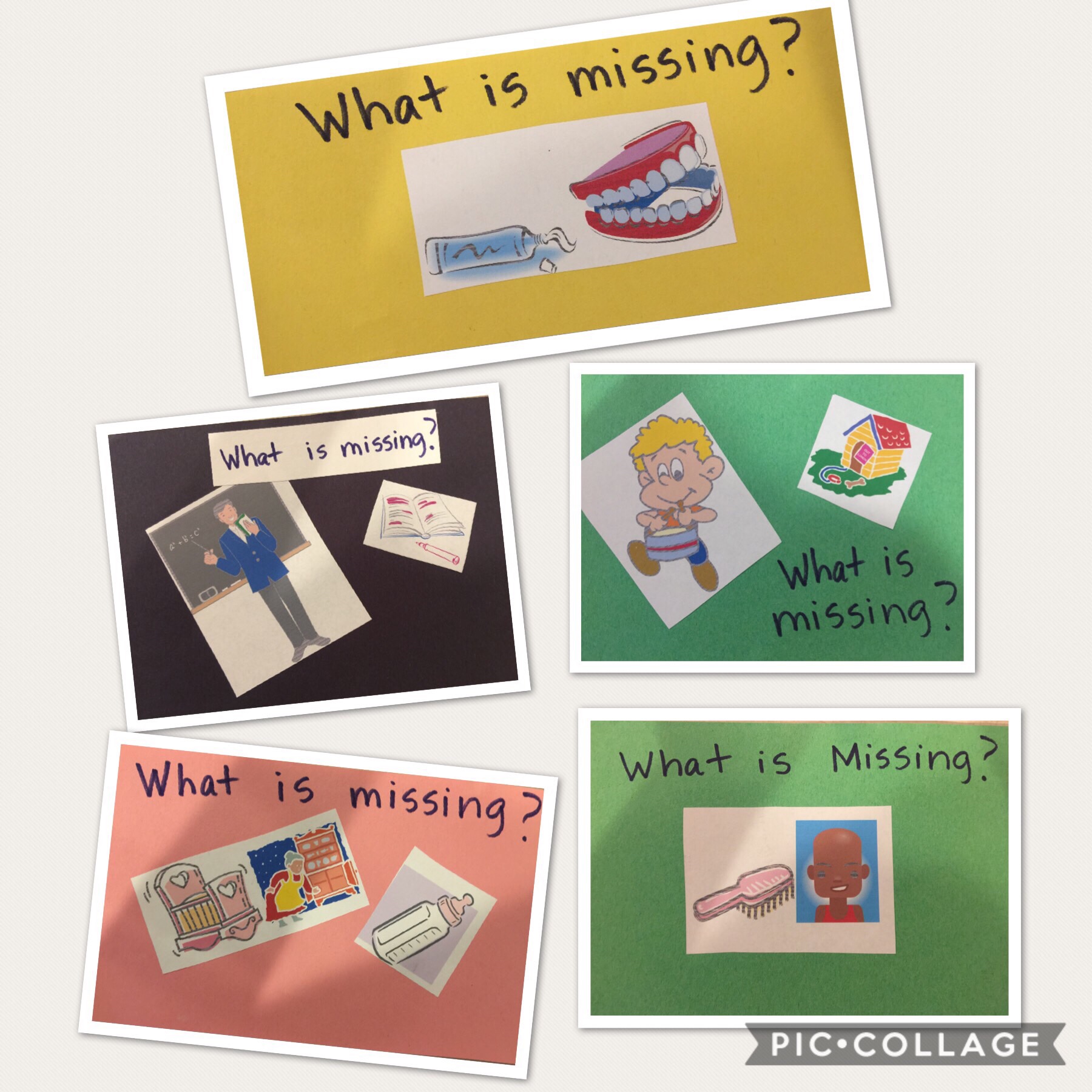 What is Missing – Playtime with a Purpose